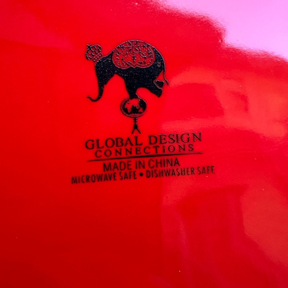 Global Design Connections | Dining | Global Design Connections Red And ...